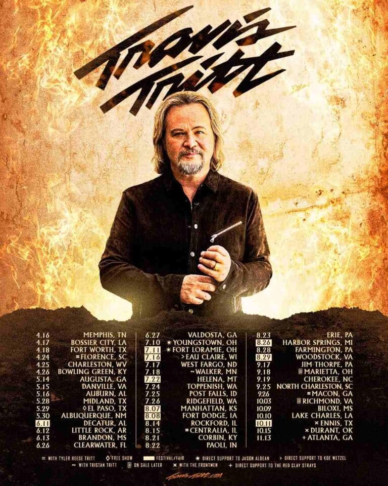 Travis Tritt Announces 2026 U.S. Tour Dates - Country Evolution